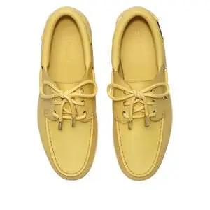 Timberland X Jacquemus 3-eye Lug Boat Shoes - Yellow