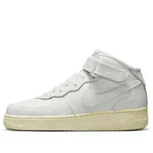 Nike Force 1 '07 Mid Canvas Sneakers - White