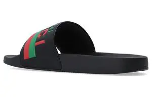 Gucci Embossed Logo Slide