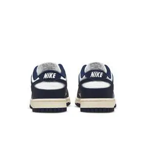 Nike Dunk Low Vintage Navy Sneakers