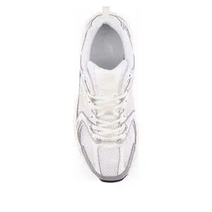 NEW BALANCE 530 "silver Metallic Linen" Sneakers - Silver Metallic/linen
