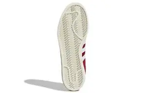Adidas Campus 80s Low Top Sneakers - Red/white