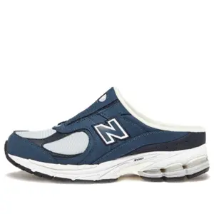 NEW BALANCE 2002r Mule Sneakers - Blue/black
