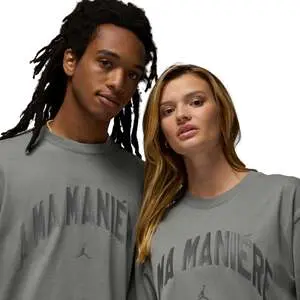 JORDAN X A Ma Maniere T-shirt - Flat Pewter