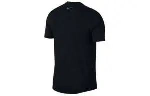 Nike Solid Color Logo Round Neck Casual Short Sleeve T-shirt
