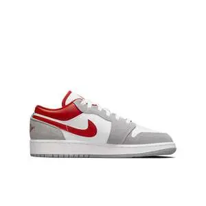 JORDAN 1 Low Se Sneakers - Grey/white/red
