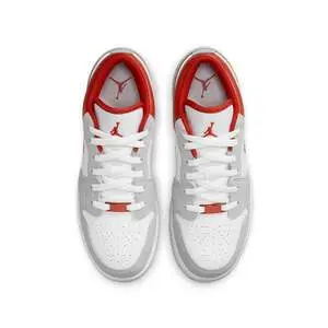 JORDAN 1 Low Se Sneakers - Grey/white/red