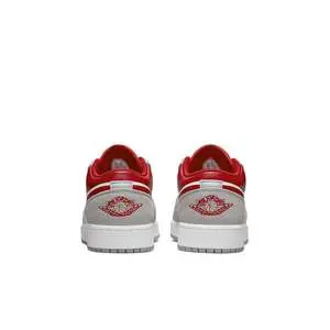 JORDAN 1 Low Se Sneakers - Grey/white/red