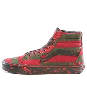 VANS House Of Terror X Sk8-hi "the Nightmare On Elm Street - Red/black