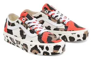 VANS Old Skool Tapered Sneakers - Black/red/white