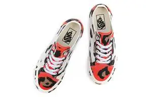 VANS Old Skool Tapered Sneakers - Black/red/white