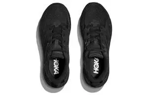 Hoka One One Clifton L Suede Sneakers - Black/black