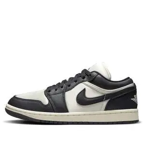JORDAN 1 Low Se Vintage Panda Sneakers - Sail/black/sail
