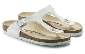 BIRKENSTOCK Gizeh Birko-flor Sandals - White