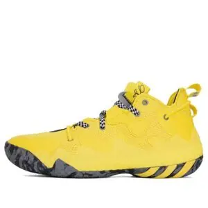 Adidas Harden Volume 6 'taxi' Mid-top Basketball Sneakers - Yellow