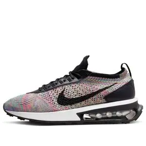 Nike Max Flyknit Racer Sneakers - Black/pink/gray
