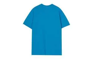 Supreme Ss18 Chicken Dinner Tee Cyan Printing Short Sleeve - Blue