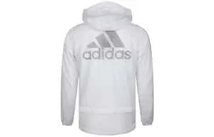 Adidas Back Logo Woven Hooded Jacket