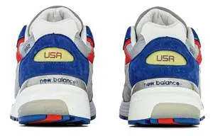 NEW BALANCE Dtlr X 992 Made In Usa 'varsity - Gray/blue