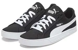 PUMA Smash Vulc Canvas Low Top Sneakers