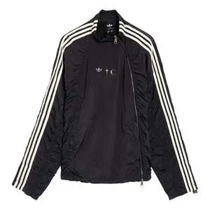 Adidas X Thug Club Woven Logo Track Jacket - Black/silver Metallic