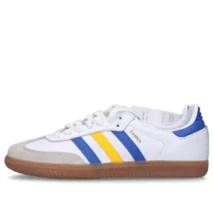 Adidas Samba Team Leeds United Fc Sneakers - White/black/blue