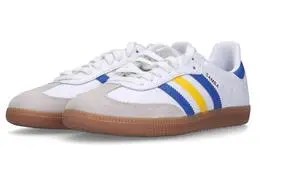 Adidas Samba Team Leeds United Fc Sneakers - White/black/blue