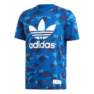 Adidas X A Bathing Ape Adicolor Camo T-shirt - Blue