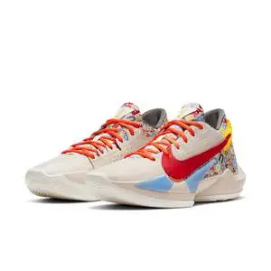 Nike Zoom Freak 2 "letter Bro" Athletic Sneakers - White/red/blue