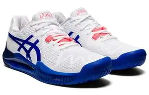 Asics Gel-resolution 8 - White/blue