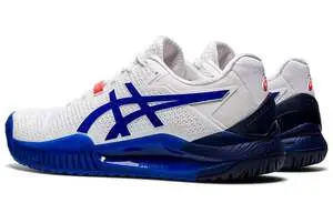 Asics Gel-resolution 8 - White/blue
