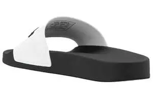 Balenciaga Pool Slides - White/black