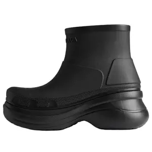 Balenciaga X Crocs Platform Bootie - Black