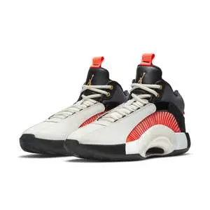 JORDAN Titan X Air 35 Pf High Top Sneakers - Black/white/red