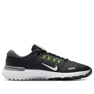 Nike Free Golf Next Nature Wide Sneakers - Black/iron Grey/volt
