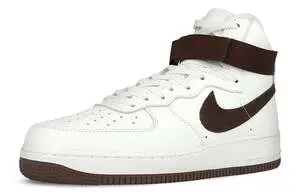 Nike Force 1 High Retro Qs Sneakers - White/brown