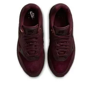 Nike Max 1 '87 Burgundy Crush Sneakers - Wine Red