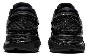 Asics Metarun Gunmetal' Running Shoes - Black
