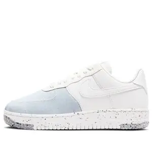 Nike Force 1 Crater Low Top Sneakers - White/blue