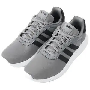 Adidas Lite Racer 3.0 Athletic Sneakers - Grey/black