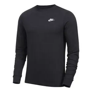 Nike Club Long Sleeve T-shirt - Black