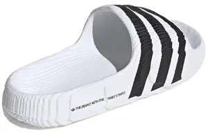 Adidas Originals Adilette 22 Slides - White/black
