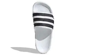 Adidas Originals Adilette 22 Slides - White/black
