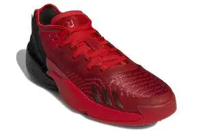 Adidas D.o.n. Issue #4 'future Of Fast' Low Top Athletic Sneakers - Red/black