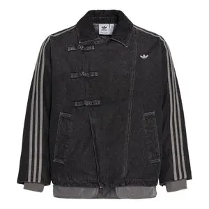 Adidas New Year Pad Jacket Asia Sizing - Medium Black Denim