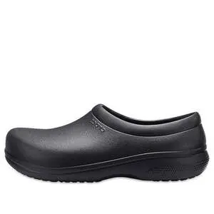 CROCS On The Clock Work Slip On Clogs - Black