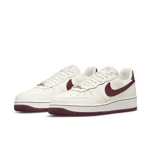 Nike Force 1 '07 Craft Low Top Sneakers - Sail/dark Beetroot