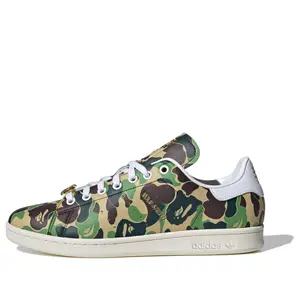 Adidas X A Bathing Ape Stan Smith '30th Anniversary Abc Camo - Green/cloud White/off White