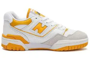 NEW BALANCE 550 "varsity Gold" Low Top Sneakers - White/gray/yellow