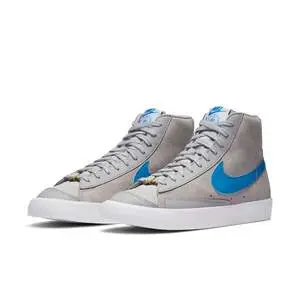 Nike Blazer Mid '77 "coney Island Hoops" Sneakers - Grey/blue
